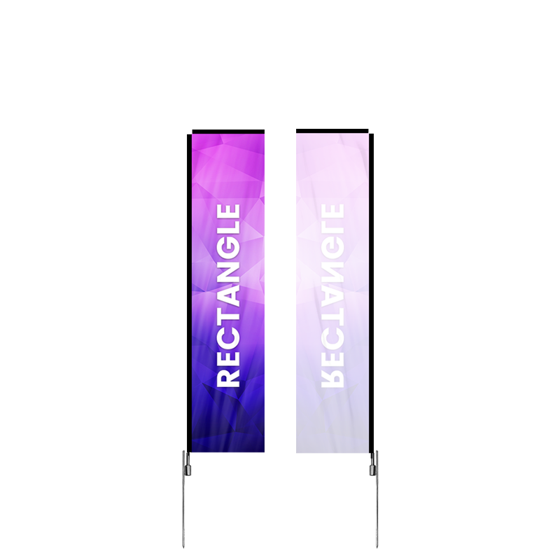 Custom Rectangle Flag– Express Canopy