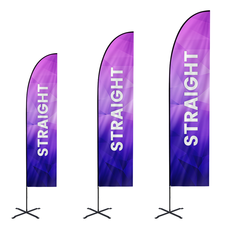 Custom Feather Straight Flag – Express Canopy