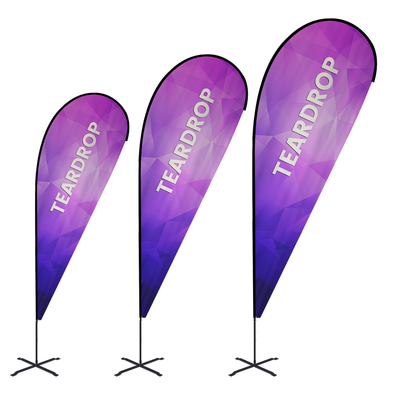 Custom Printed Teardrop Flag – Express Canopy