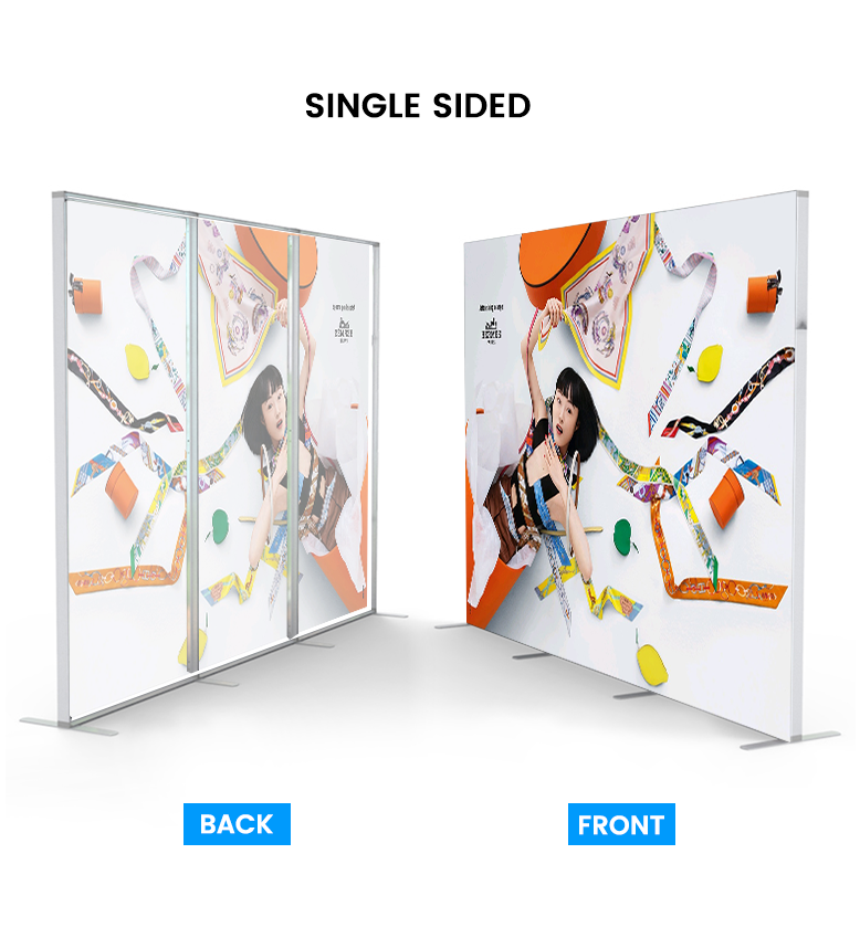 10ft SEG Fabric Display | Custom Display | Express Canopy