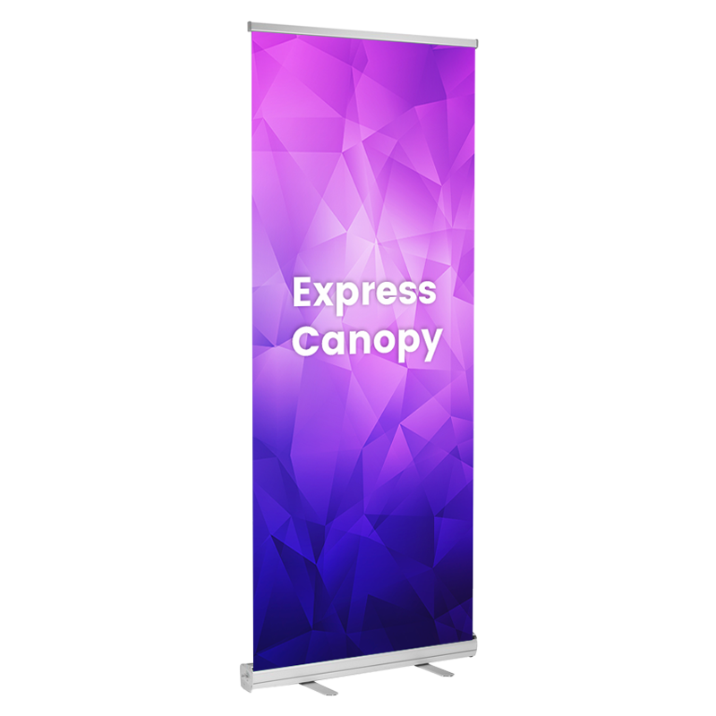 Custom Printed Economy Retractable Sign – Express Canopy