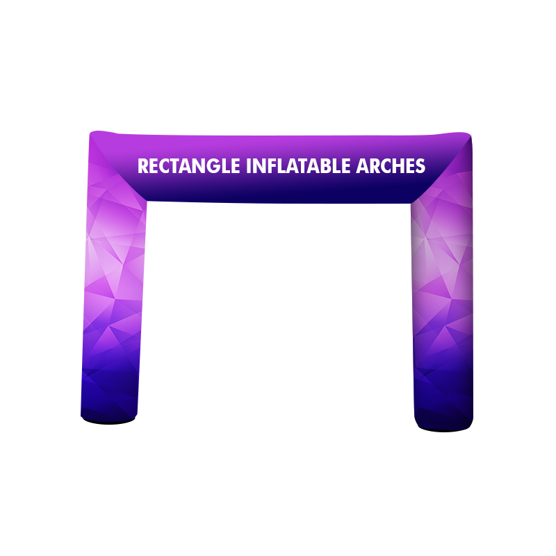 Custom Printed Rectangle Inflatable Arches – Express Canopy