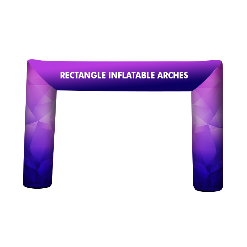 Custom Printed Rectangle Inflatable Arches– Express Canopy