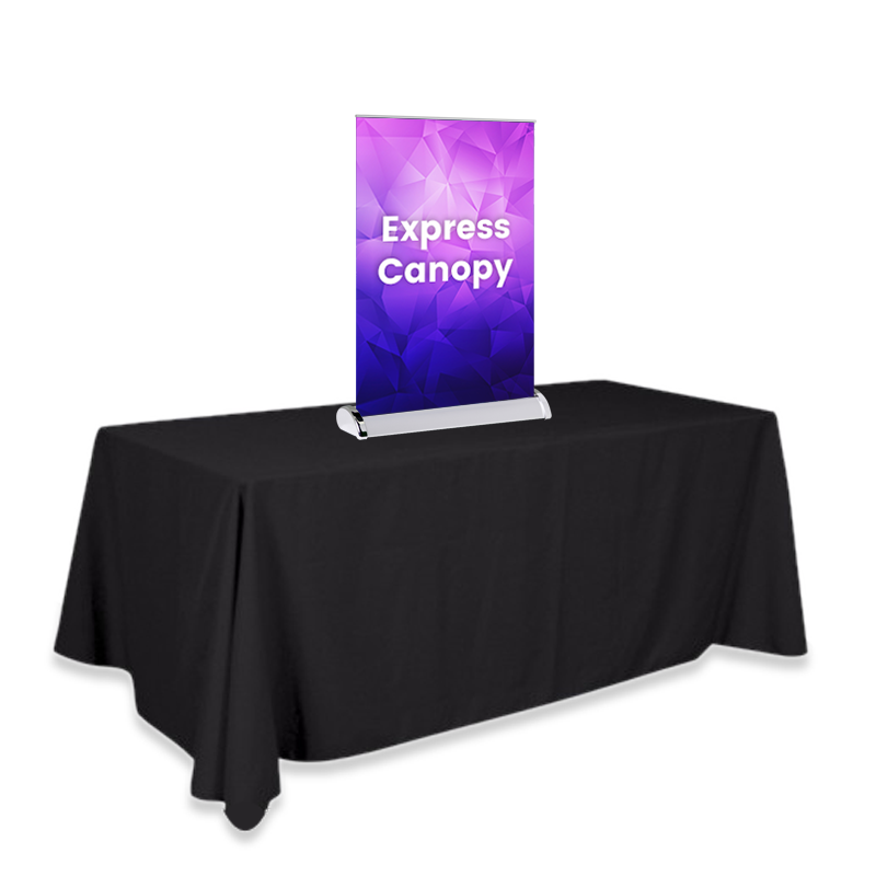 Custom Printed Table Top Banner Stand– Express Canopy