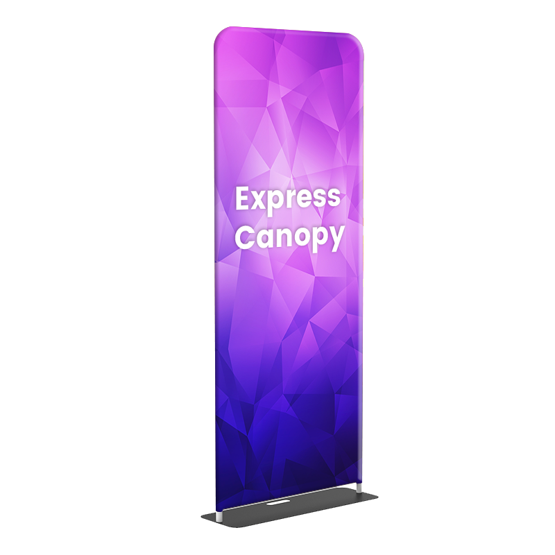 Custom Printed Tension Fabric Stand – Express Canopy