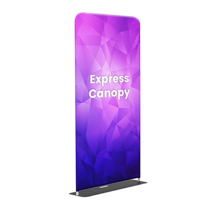 Custom Printed Tension Fabric Stand – Express Canopy