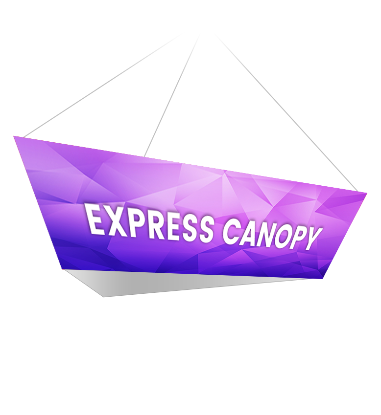 Tapered Triangle Hanging Structure – Express Canopy